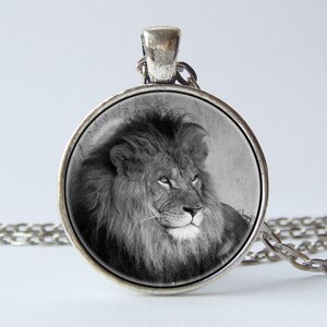 Lion Keychain Lion Keyring Boyfriend Gift Lion Head Key Chain Lion ...