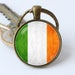 St Patricks Day Keychain Irish Flag Keyring Travel Key Ring Ireland ...