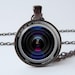 Camera Pendant Photographer Gift Camera Lens Jewelry Men Necklace ...