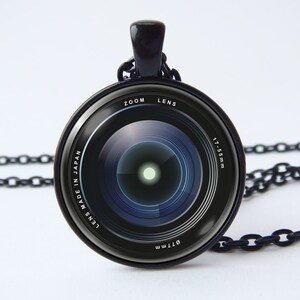 Camera Lens Jewelry Men Necklace Camera Pendant Photographer Gift ...