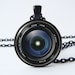 Camera Lens Jewelry Men Necklace Camera Pendant Photographer Gift ...