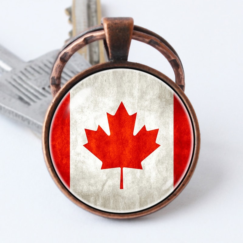 Canada Keychain - Etsy Canada
