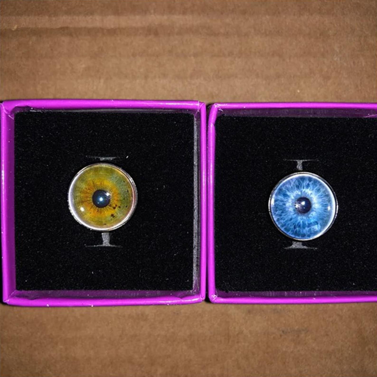 Human Eye Ring Eye Jewellery Girlfriend Gift Human Eye Jewelry - Etsy