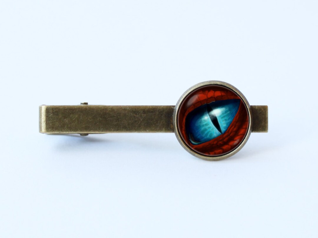Tie Clip Dragon Eye Boyfriend Gift Dragon Jewelry Eye of Dragon Tie ...