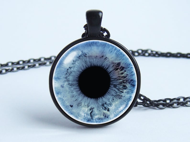 Blue Eye Keychain Eye Key Ring Human Eye Key Chain Eye Pendant | Etsy