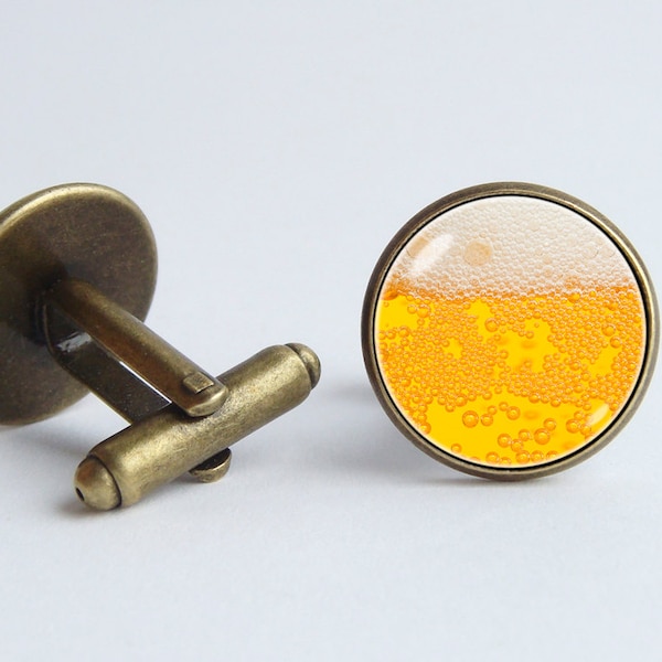 Beer Cufflinks - Etsy
