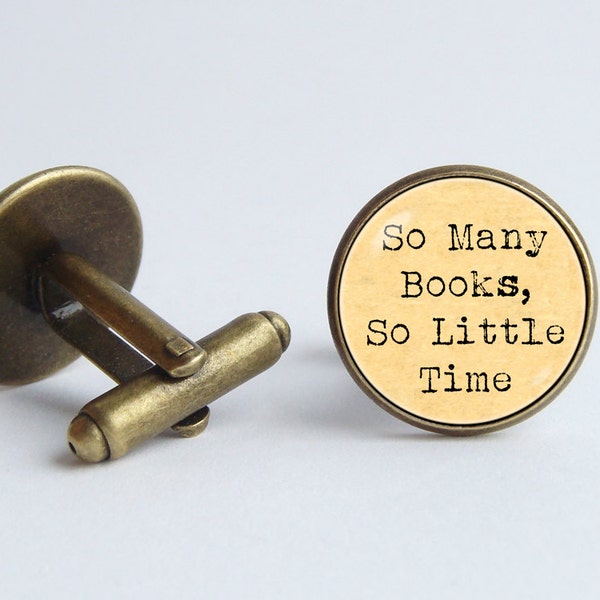 Book Cufflinks - Etsy