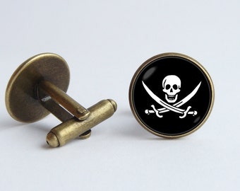 Pirate Cuff Links - Etsy