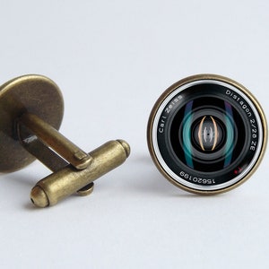 Tie Clip Camera Lens Men Jewelry Lens Tie Clip Husband Gift | Etsy