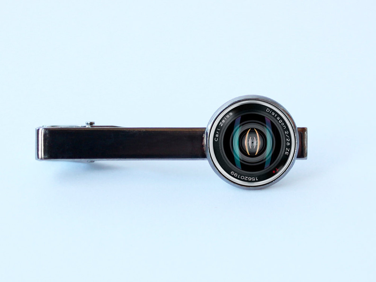 Tie Clip Camera Lens Men Jewelry Lens Tie Clip Husband Gift | Etsy