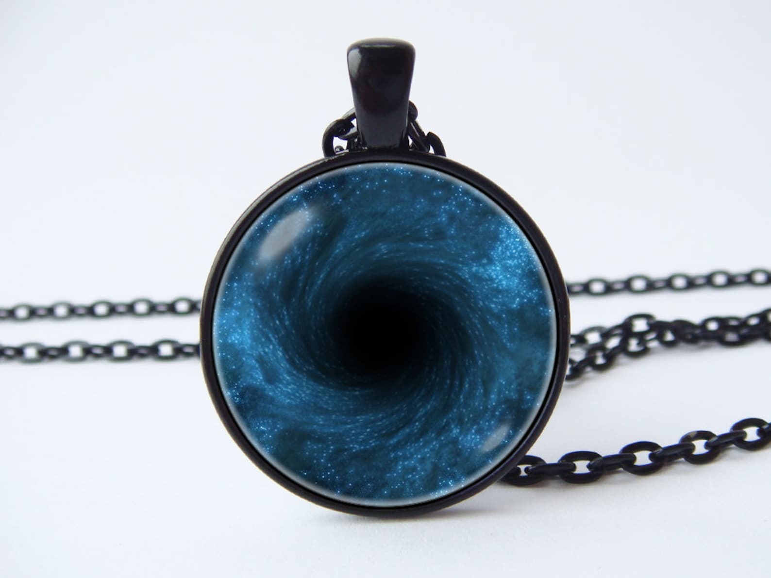 Black Hole Necklace Space Pendant Universe Cosmos Jewelry | Etsy