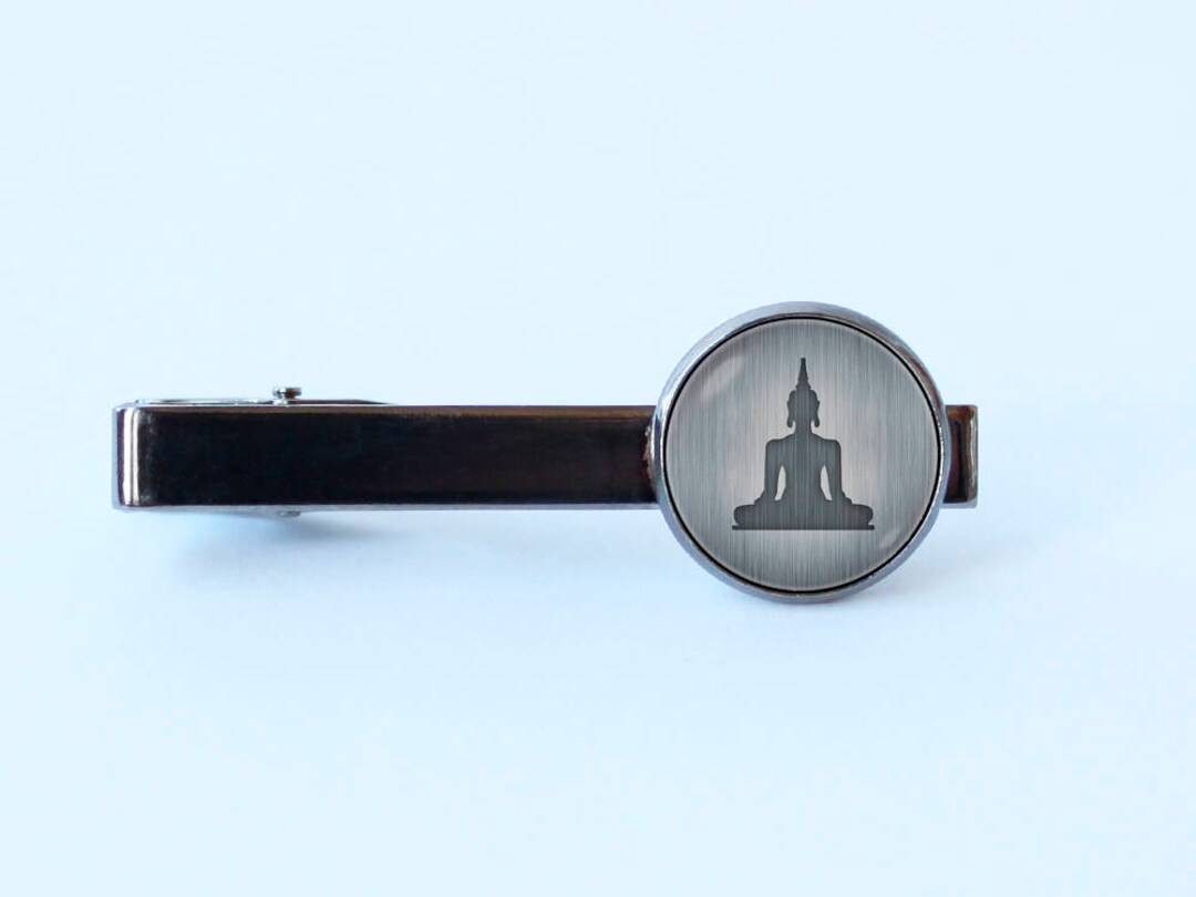 Buddha Tie Clip Buddha Statue Yoga Tie Clip Zen Gift Buddha Jewelry ...