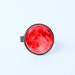 Red Moon Ring Lunar Ring Full Moon Ring Valentines Day Moon Jewelry ...