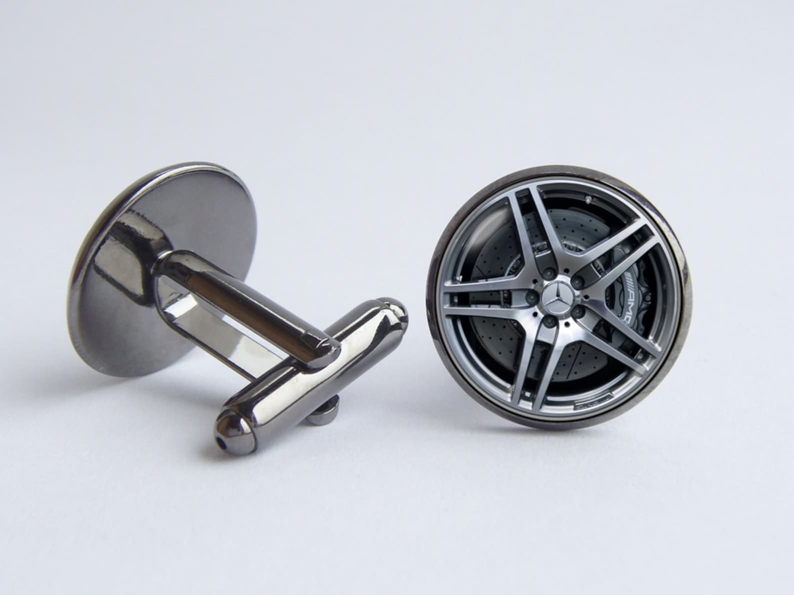 Wheel Rim Cufflinks Car Wheel Cufflinks Mechanic Automotive Jewelry ...