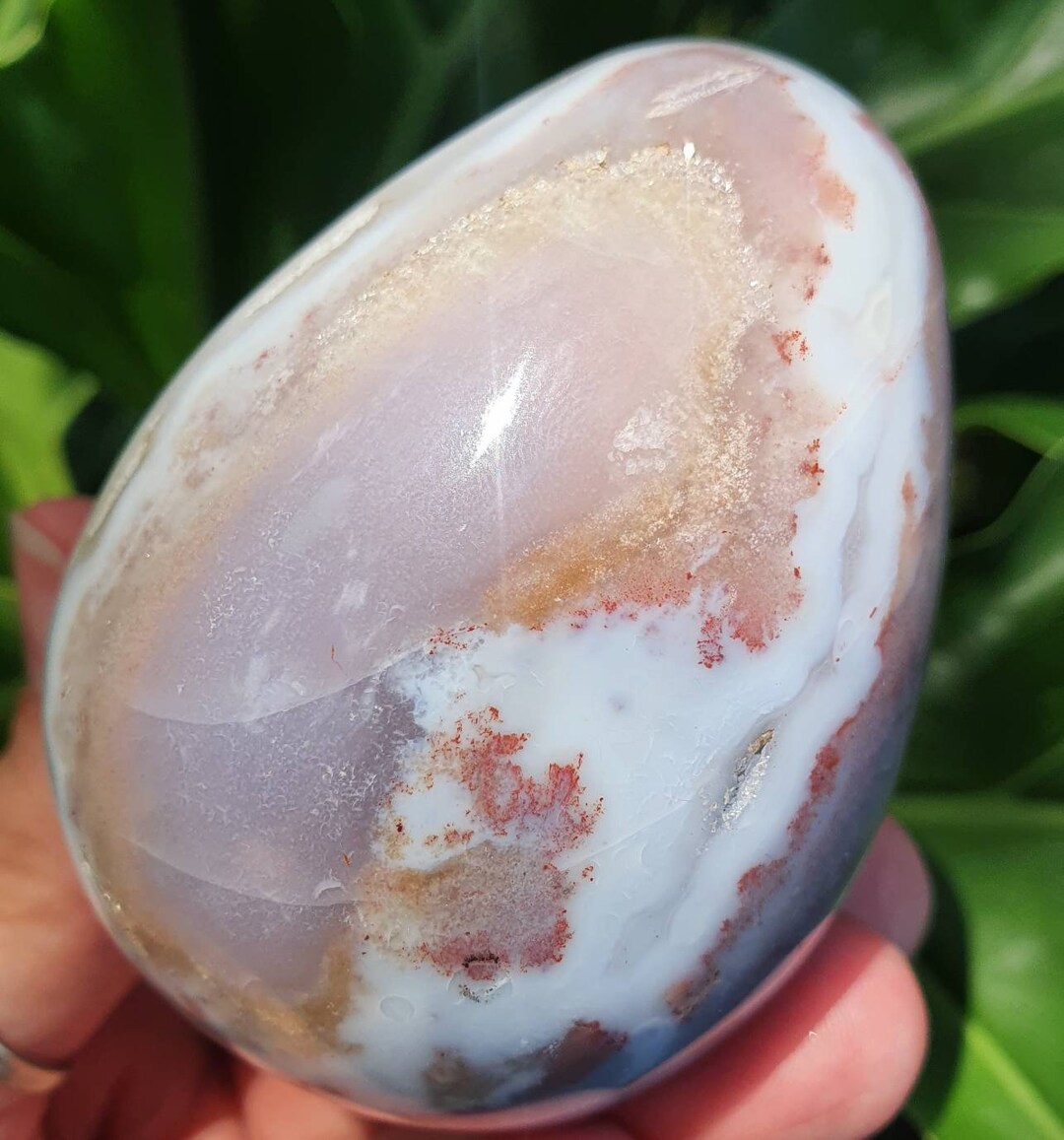 Pastel Jasper Egg, Pink Jasper Jasper, Root Chakra - Etsy