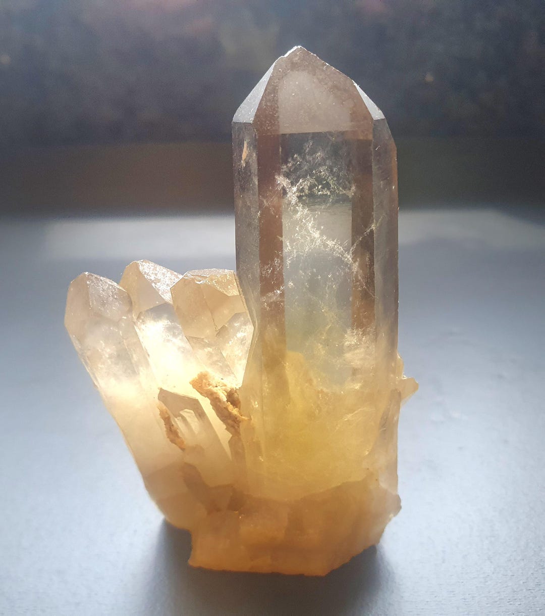 Citrine Cluster Specimen From Madagascar, Solar Plexus Chakra, Chakra ...