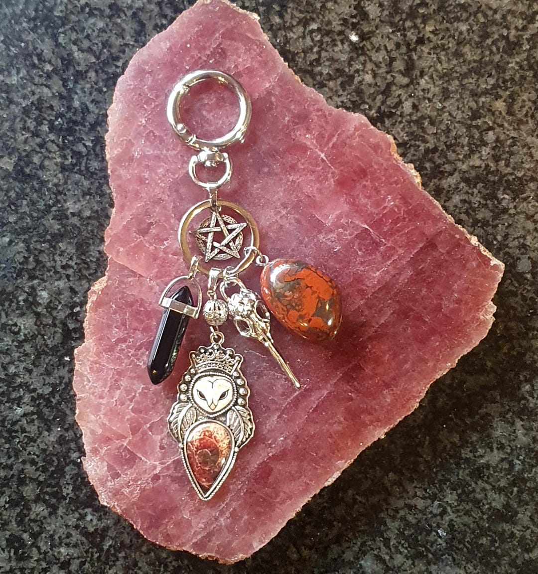 Crystal Bag Charms, Protection Crystal Bag Charms, Wisdom, Intuition ...
