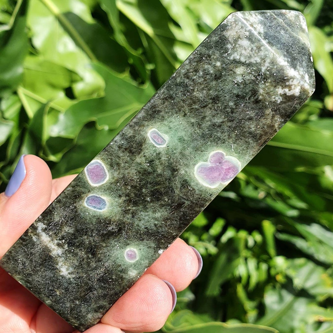 Ruby Zoisite Tower From Pakistan - Etsy