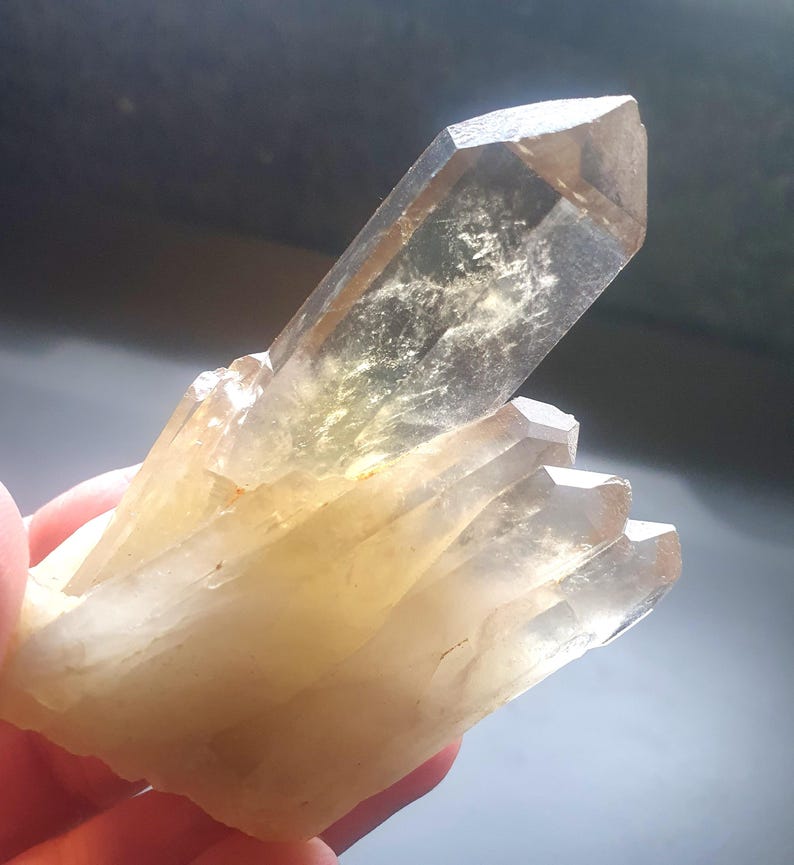 Citrine Cluster Specimen From Madagascar, Solar Plexus Chakra, Chakra ...