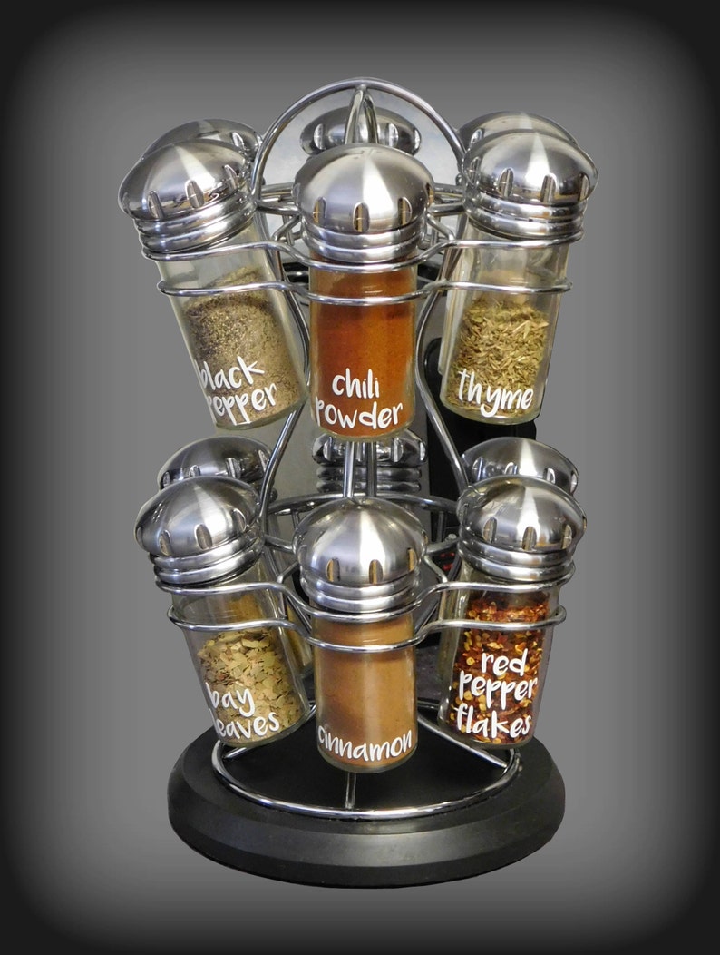 Choose Your Own Set - Spice Labels - Vinyl - Choose Your Choice of ...