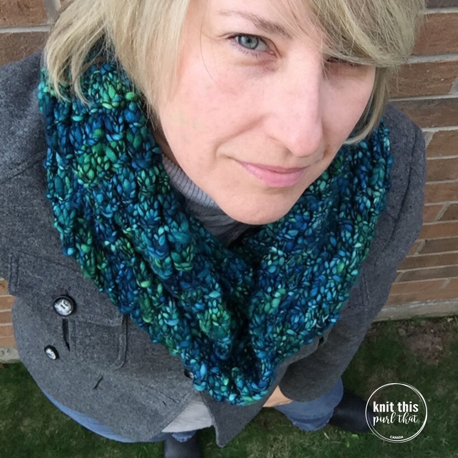 KNITTING PATTERN Scarf Knitting Pattern Infinity Scarf Cowl | Etsy