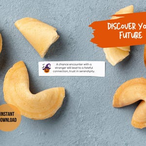 Halloween Fortune Cookie Sayings: 84 Printable Predictions (PDF) - Etsy