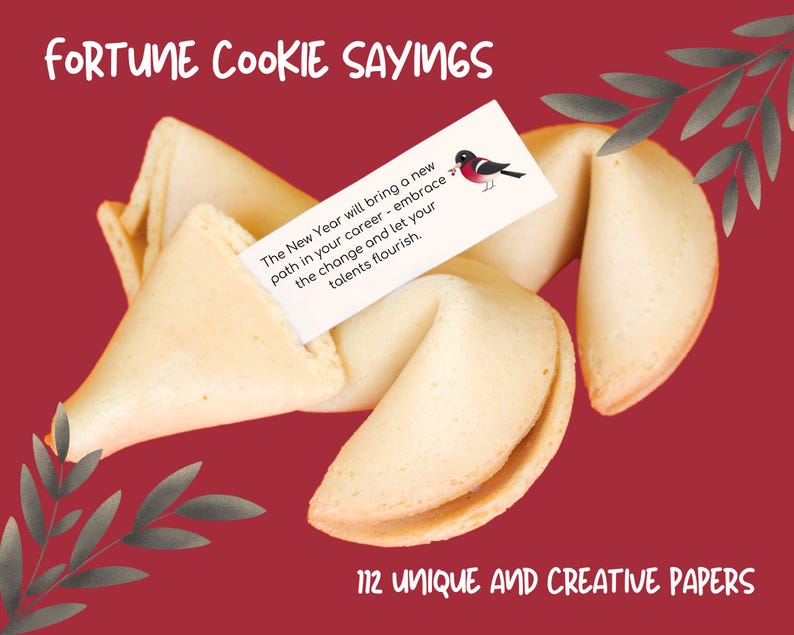 Fortune Cookies Sayings. Christmas and New Year Edition. 112 ...