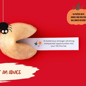 Halloween Fortune Cookie Sayings: 84 Printable Predictions (PDF) - Etsy