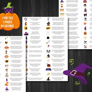 Halloween Fortune Cookie Sayings: 84 Printable Predictions (PDF) - Etsy