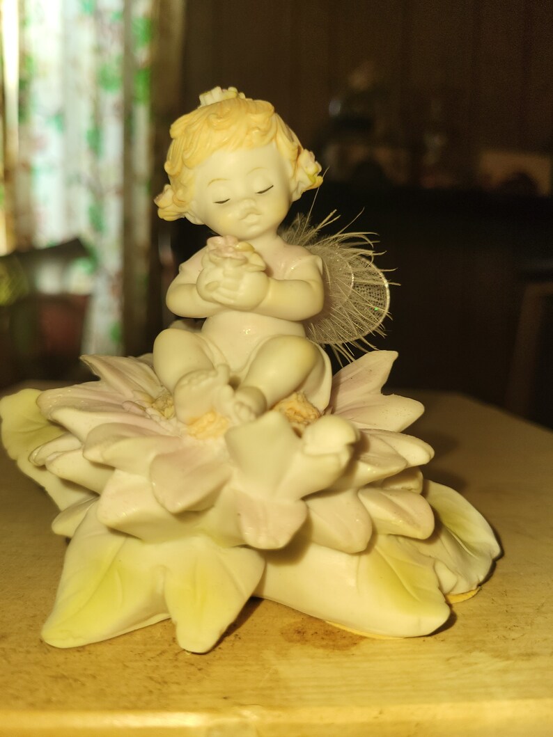 Set Of 3 Vintage Angels Etsy