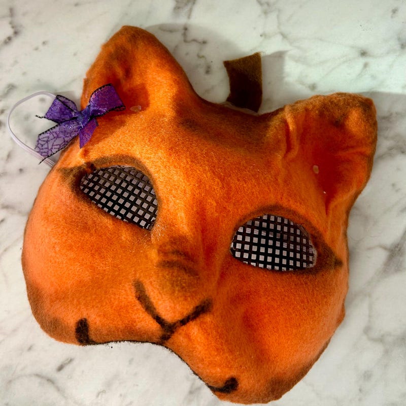 Pumpkin Mask - Etsy
