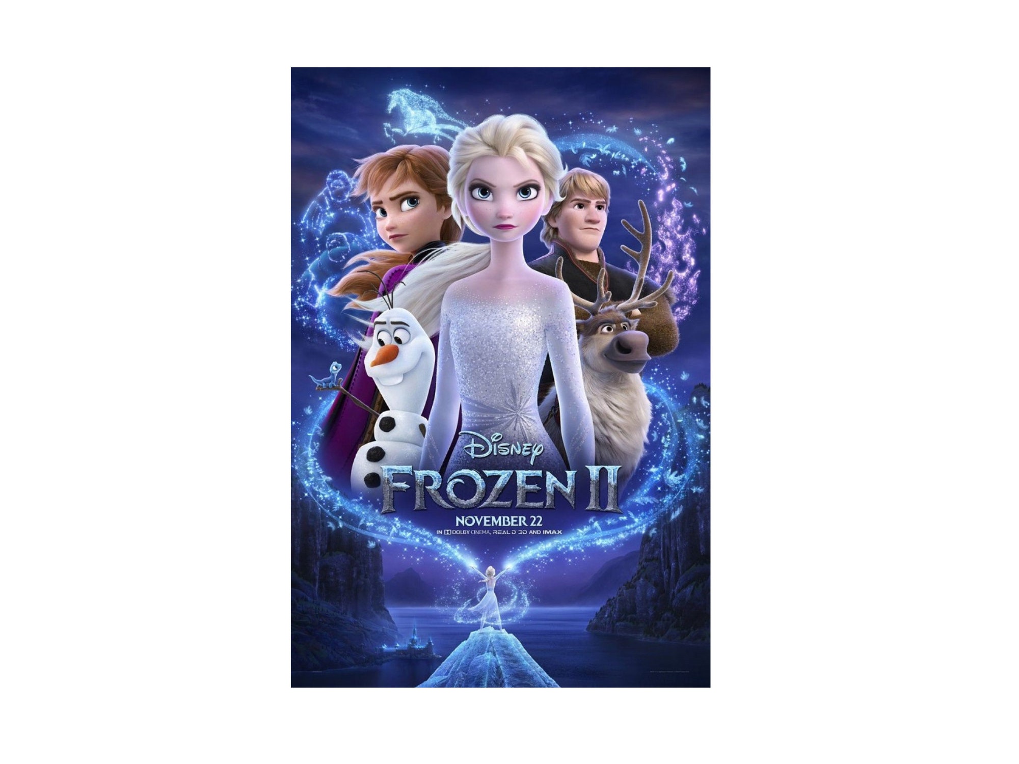 Frozen 11 . Walt Disney Animated Classic Film. A4 Poster Art Print ...