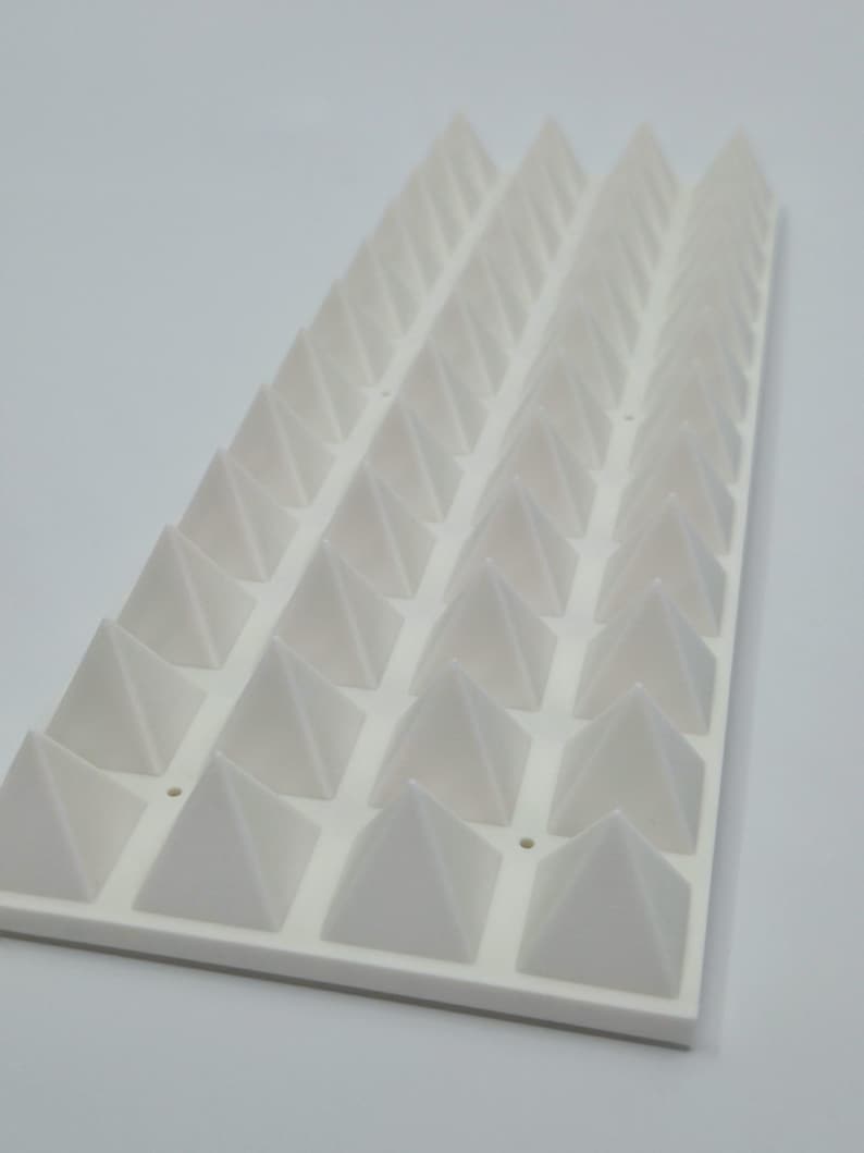 Spike Strip Pet Deterrent for Window Sills - White - CUSTOM SIZES ...