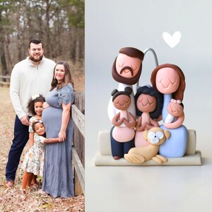 Custom Family Portrait - Clay Figures - Personalized Art - Etsy