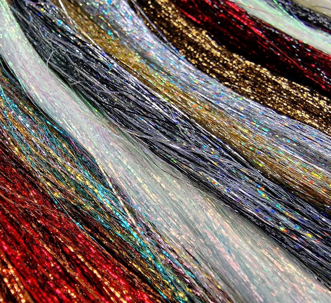 Shimmer Flash Choose Colour Fly Tying Materials Krinkle - Etsy