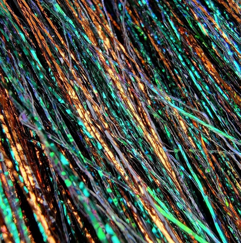 Shimmer Flash Choose Colour Fly Tying Materials Krinkle - Etsy