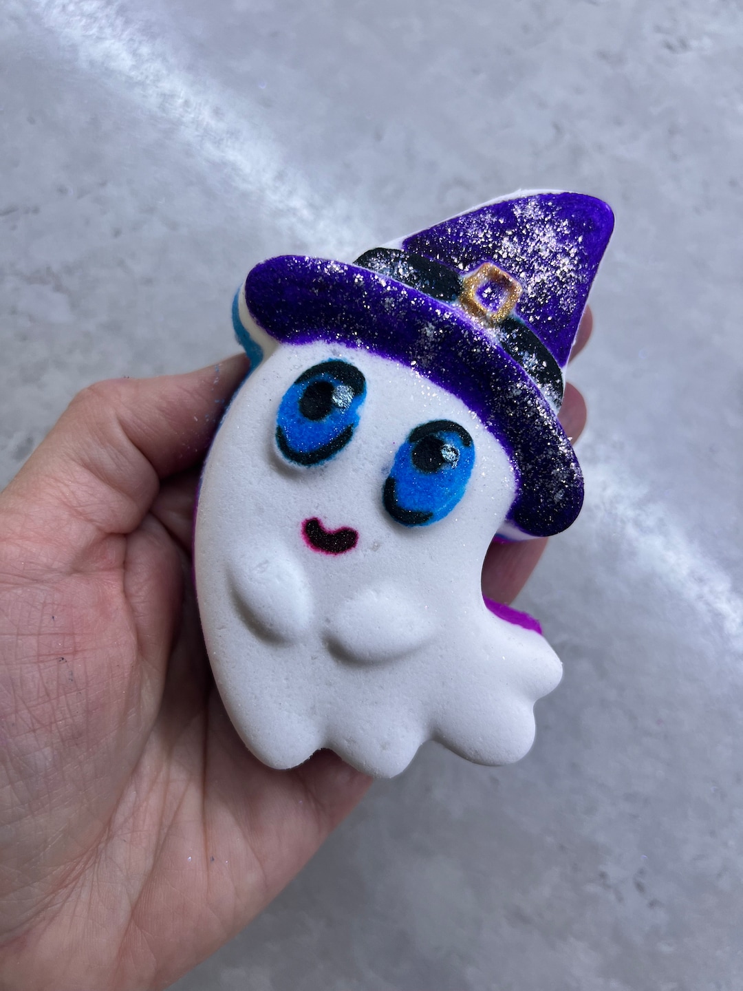Cute Ghost Bath Bomb Natural Fun for Kids Handmade, Vegan Friendly Bath ...