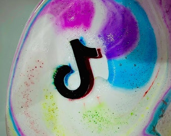 Rainbow Waffle Bath Bomb Birthday Gift Natural Fun for Kids | Etsy UK