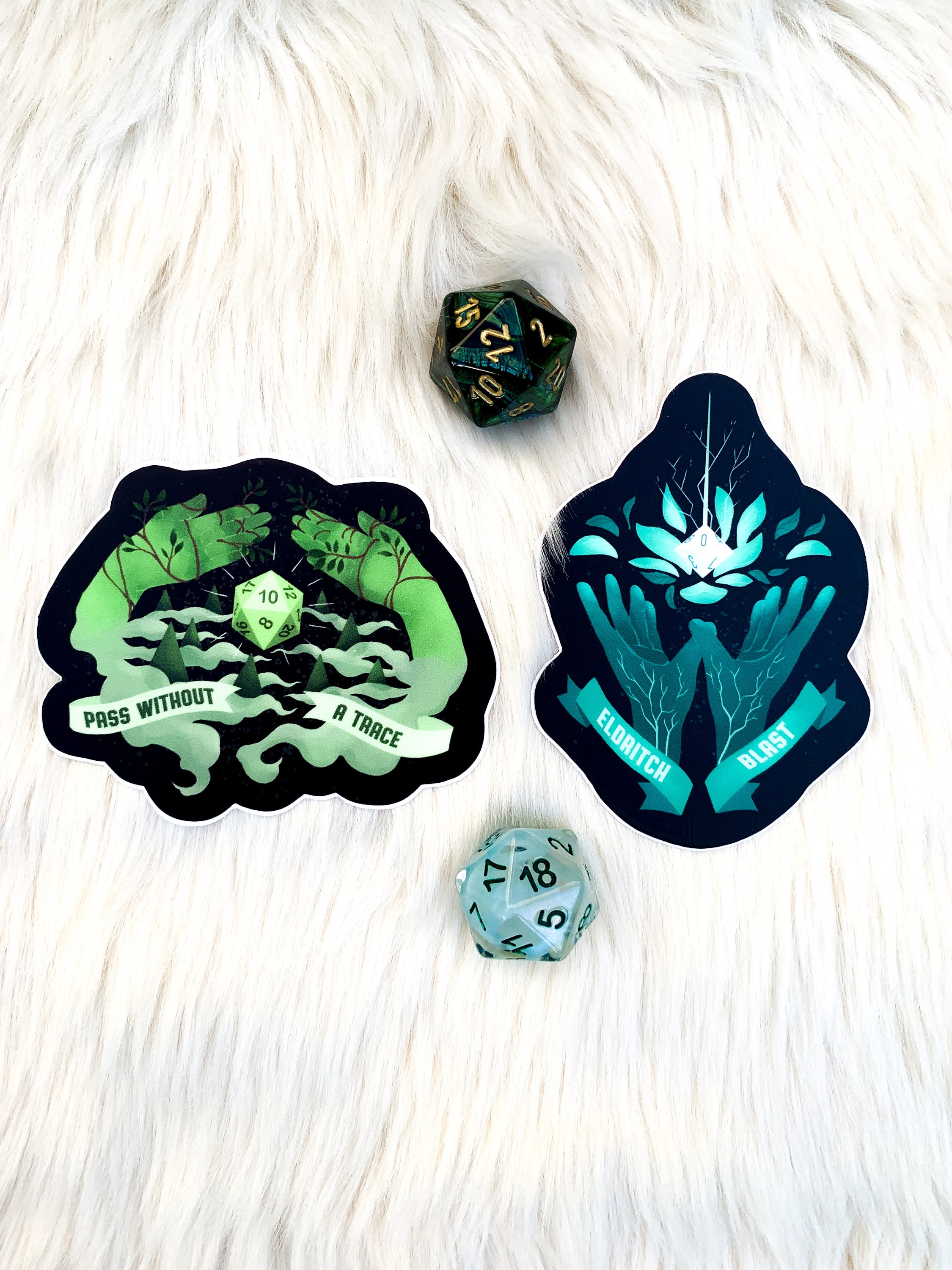 Spell Stickers Dungeons and Dragons DND - Etsy