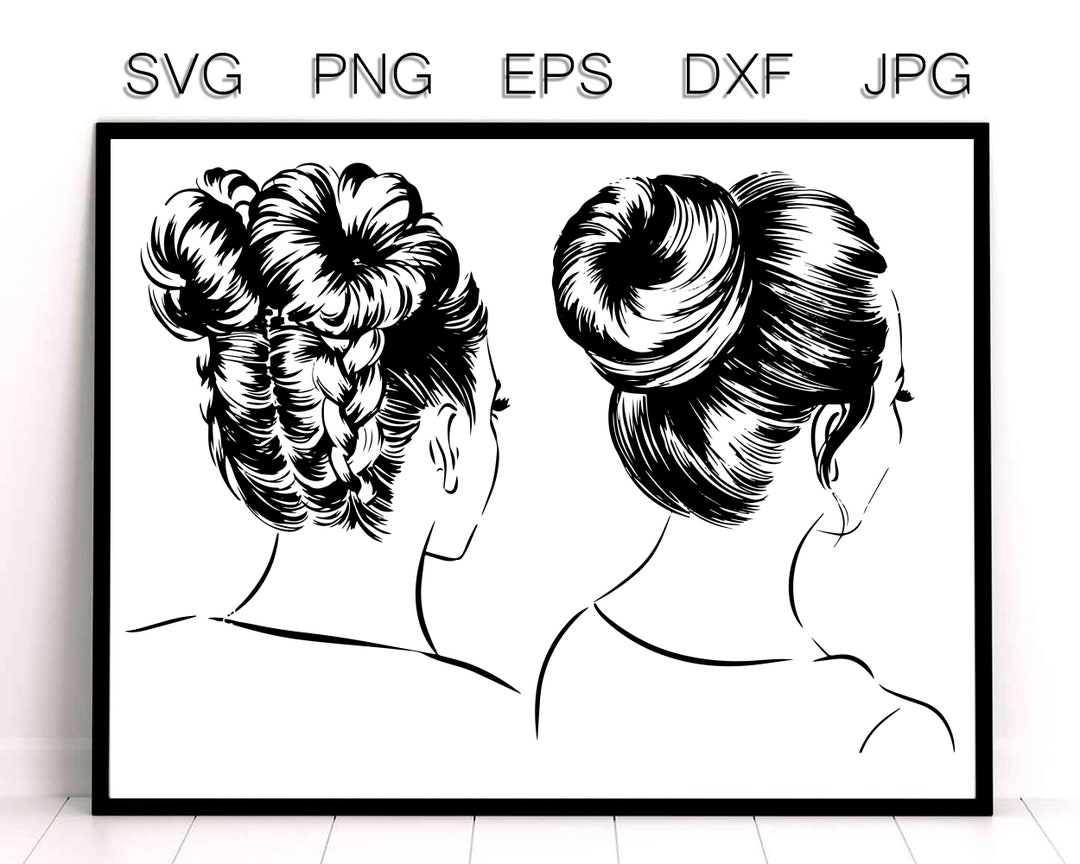 Haircut Vector Styles Set Svg Vector File to Downlaod Eps - Etsy