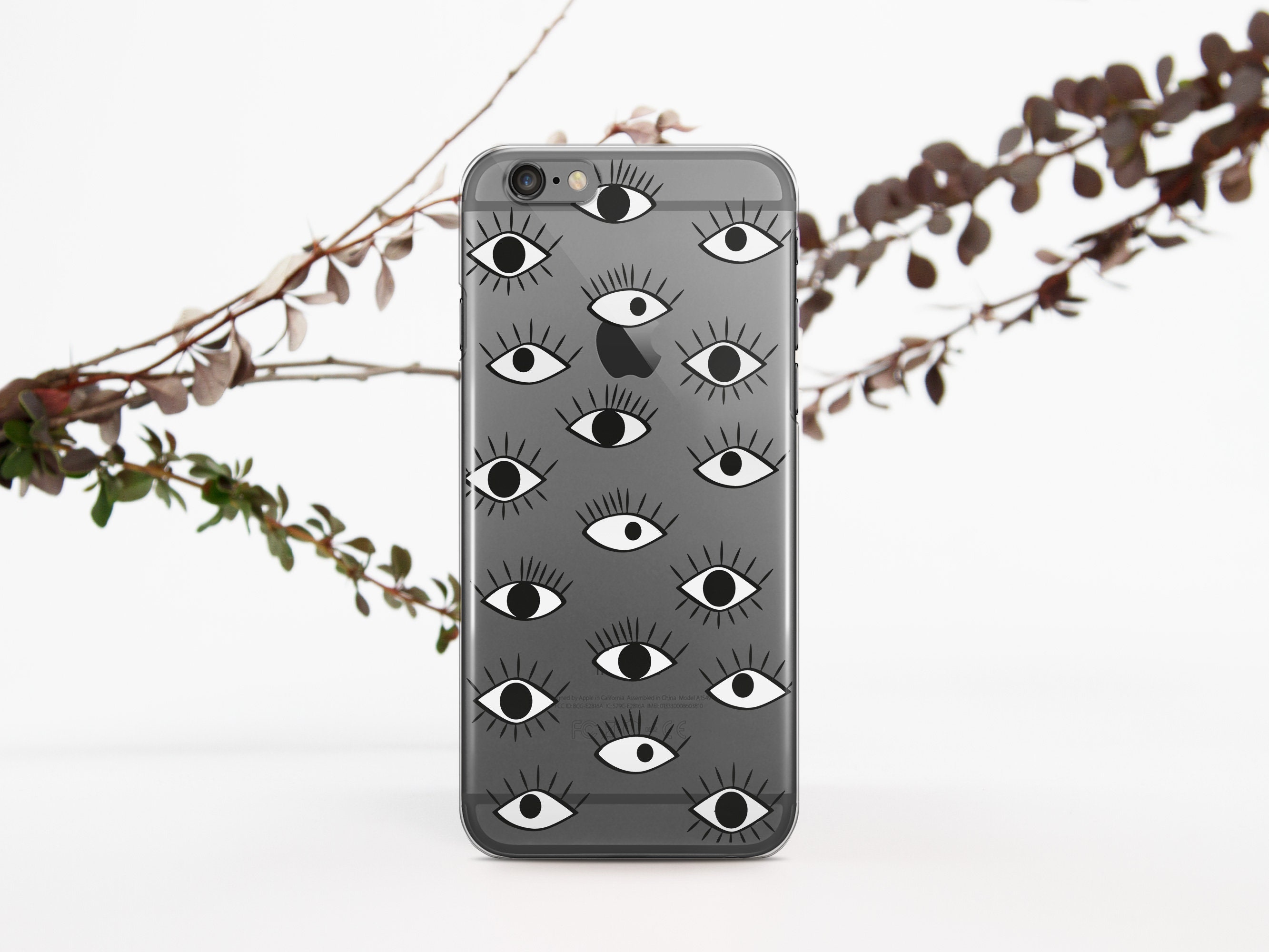 All Seeing Eyes iPhone X Case Clear iPhone 8 Case For Samsung - Etsy España