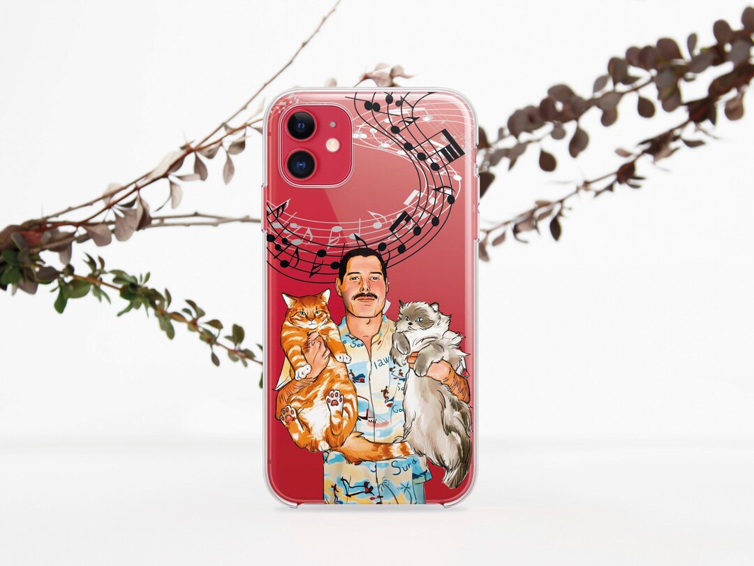 Big Red Cat iPhone 11 Case Grey Cat iPhone 11 Pro Case Freddie - Etsy