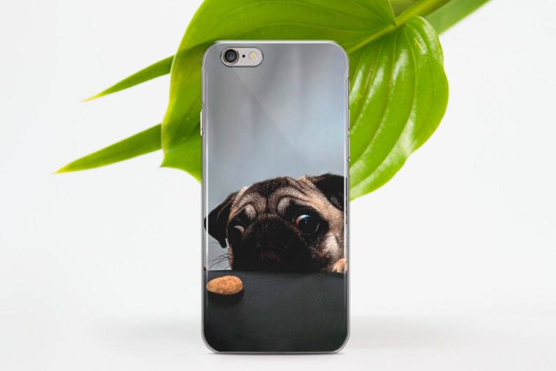Cute Pug Iphone X Case Pug Samsung Galaxy Note 8 Phone Case - Etsy