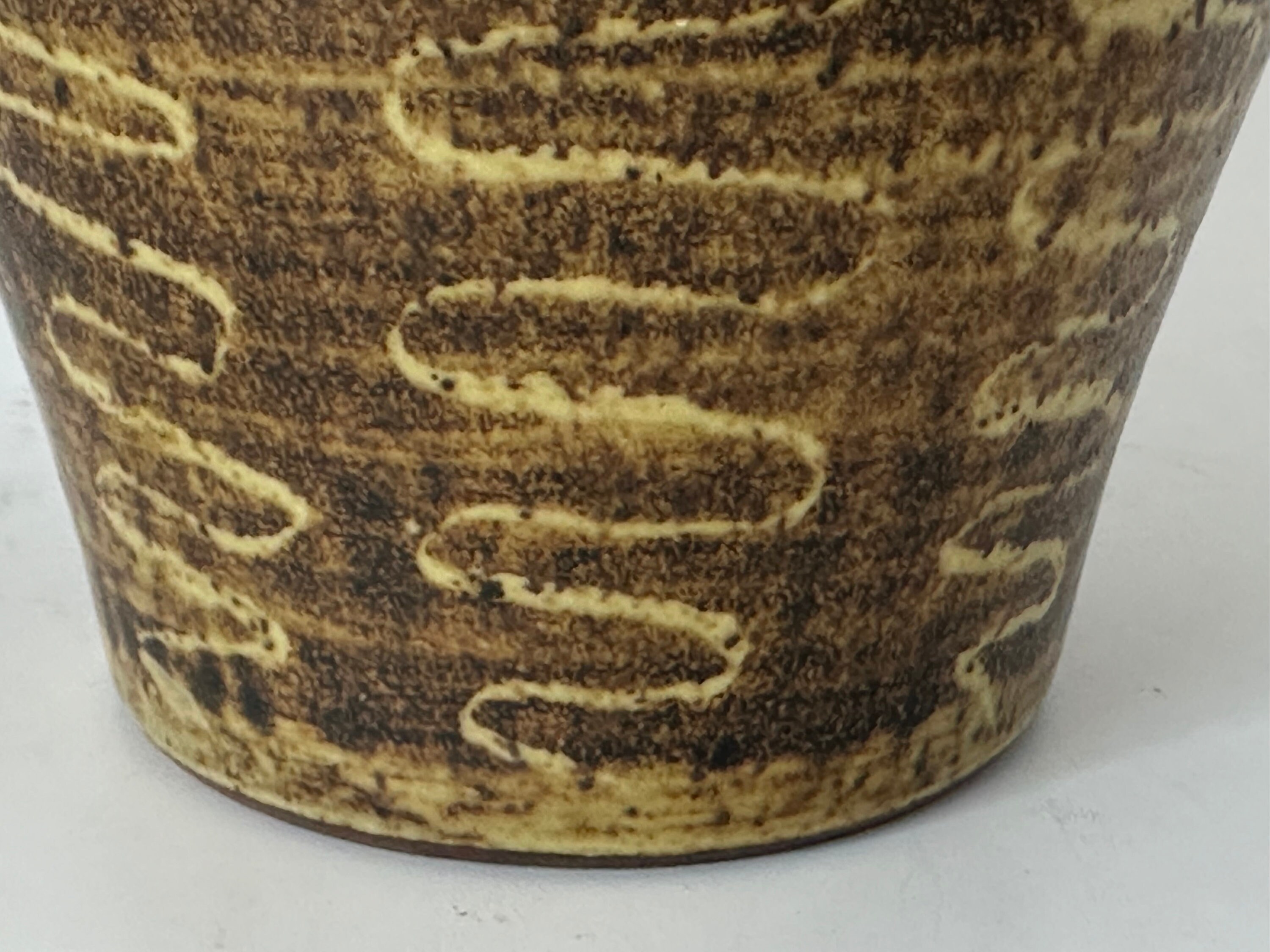 Rare Frank Mann Pottery Vase Mid Century Modern - Etsy