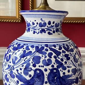 Rare Deruta ARABESCO BLUE Table Lamp With Shade - Etsy