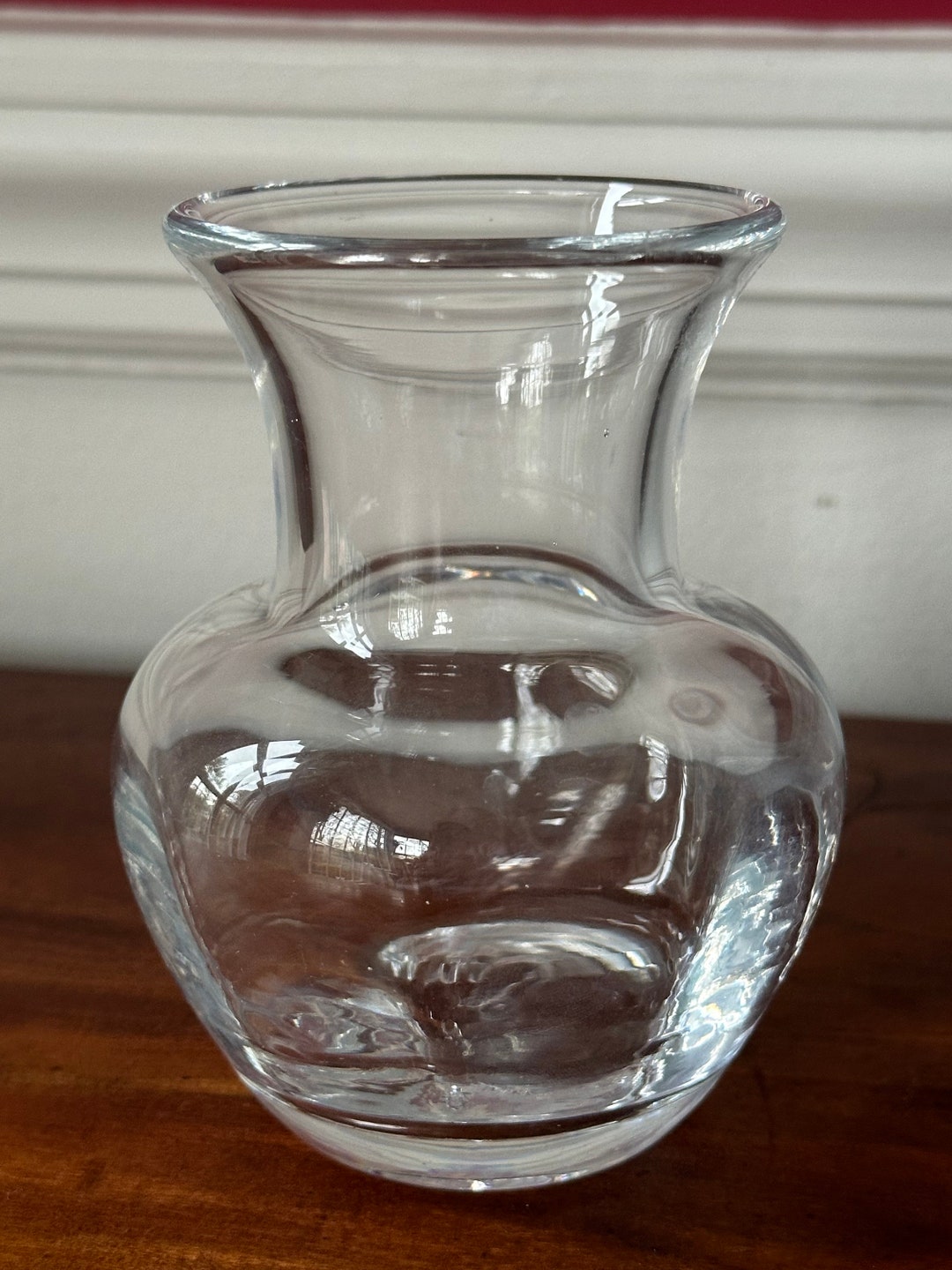 Simon Pearce Posey Bud Vase-shelburne Optic Pattern RARE - Etsy