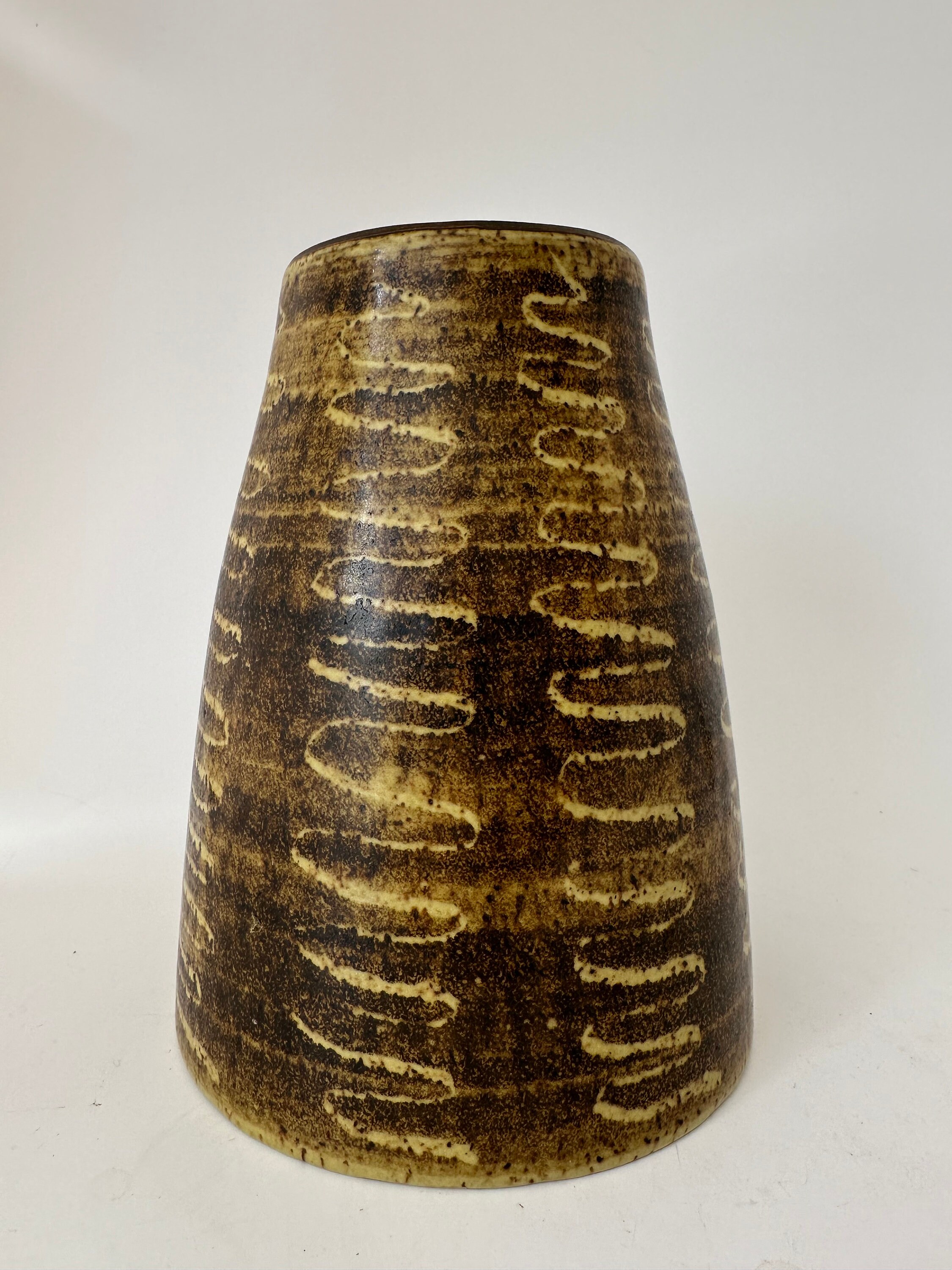 Rare Frank Mann Pottery Vase Mid Century Modern - Etsy
