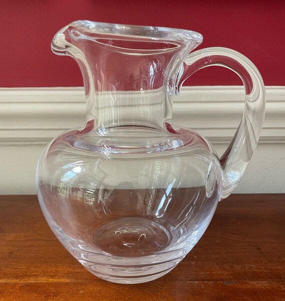 Simon Pearce Perfect signed large pitcher - munimoro.gob.pe