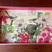 Decoupage Pink Lacquered Gallery Tray Botanical Theme - Etsy