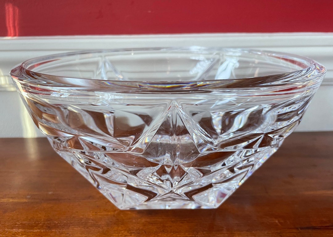 Tiffany & Co Crystal star Bowl Signed Tiffany, 9 - Etsy